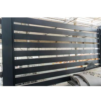 China Modern Aluminum Garden Fence Customization Outdoor Metal Fence Easy Install Villa Rails Durable Welded Fences Hospital Hotel for sale