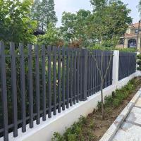 China Modern Aluminum Garden Fence Customization Outdoor Metal Fence Easy Install Villa Rails Durable Welded Fences Hospital Hotel for sale
