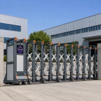 China Factory-Made High-Quality Aluminum Sliding Gate, Automatic Telescopic Main Folding Gate, Retractable Gate for Outdoor Use for sale