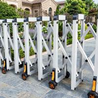 China Residential Hotel Use Automatic Sliding Cantilever Stainless Steel Security Gates System with Manual/Automatic Control for sale