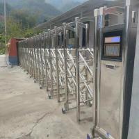 China Residential Hotel Use Automatic Sliding Cantilever Stainless Steel Security Gates System with Manual/Automatic Control for sale