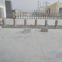 China 304 Stainless Steel Automatic Retractable Bollard Modern Car Parking Hydraulic Rising Road Safety Security Barrier for Outdoor for sale