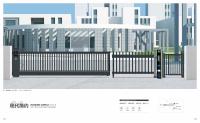 China Modern Automatic Aluminum Alloy Electric Sliding Gate for Courtyard & Outdoor for House Garden Villa & Apartment Driveway Use for sale