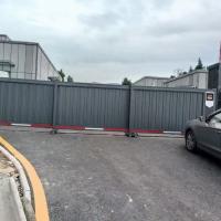 China Industrial Retractable Aluminum Alloy Electric Sliding Gate with Remote Control Modern Design for Apartment Driveway Entrance for sale