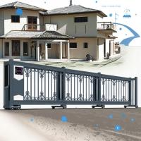 China Aluminum Alloy Automatic Sliding Gate with Remote Control-Eco Friendly Durable Industrial Fencing for Hotel & Courtyard Use for sale