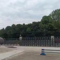 China Automatic Folding Security Barrier Gate Door Retractable Driveway Gate Retractable Industrial Safety Gate for sale