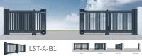 China Professional Security Retractable Door Smart Parallel Sliding Gate Aluminum House Gates for House Villa With CE Certificate for sale