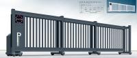 China Professional Security Retractable Door Smart Parallel Sliding Gate Aluminum House Gates for House Villa With CE Certificate for sale