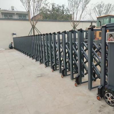 China Cheap Aluminum Alloy Automatic Retractable Safety Electric Expandable Barrier Security Gate Remote Control for Hotel Outdoor Use for sale