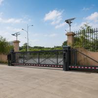 China Good Quality Aluminum Alloy Electric Sectional Folding Door Driveway Retractable Sliding Gate for sale