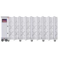 China DC Motor Automatic Barrier Gate Flexible Retractable Folding Gate for Factory Security Entrance Gate for sale