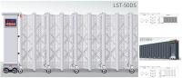 China DC Motor Automatic Barrier Gate Flexible Retractable Folding Gate for Factory Security Entrance Gate for sale
