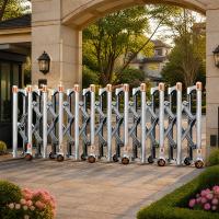 China Factory Prices Manual Barrier Gate Expandable Security Road Barricade Remote Road Crowd Control Aluminum Crash Traffic Barrier for sale