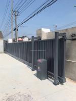 China Beautiful Sliding Gates Designs School Factory Automatic Motor Slide Sliding Gate Folding Barrier Gate for sale