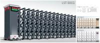 China Beautiful Sliding Gates Designs School Factory Automatic Motor Slide Sliding Gate Folding Barrier Gate for sale