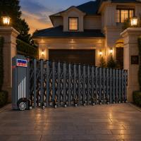 China High Quality Aluminum Alloy Retractable Safety Saudi Arabia Barrier Fencing and Security Barrier Gate for sale