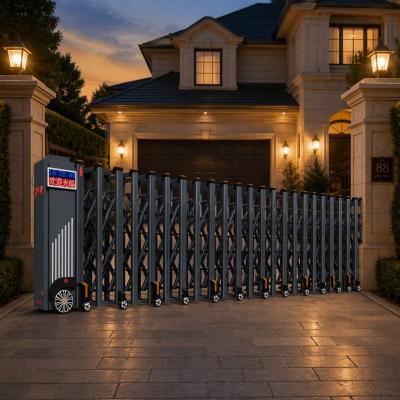 China High Quality Aluminum Alloy Retractable Safety Saudi Arabia Barrier Fencing and Security Barrier Gate for sale