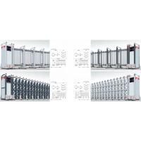 China Automatic Retractable Fence Driveway Gate Motorized Security Slide Barrier Entry Barrier for Outdoor Hotels Malls Entry Folds for sale