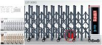 China Industrial Automatic Aluminum Collapsible Main Gates for School and Factory for sale