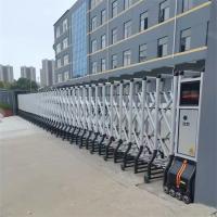 China Hot Sale Remote Control Stainless Steel Sliding Retractable Electric Gate for Residential Estates for sale