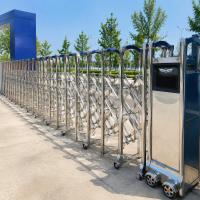 China Electric Automatic Retractable Folding Collapsible Driveway Stainless Steel Sliding Gate Eco Friendly Durable Remote Entry for sale