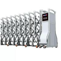 China Electric Automatic Security Entrance Retractable Gate for School and Factory for sale