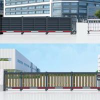 China Electric Automatic Security Entrance Retractable Gate for School and Factory for sale