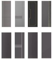 China Modern Entrance Door Porte Metal Aluminum Glass Front Security Door Waterproof Thermal Insulation Entry Door for sale