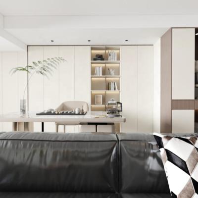 China Modern Style Dining Living Room Cabinets Durable Wood Eco-Friendly Custom Modular Storage Solution Custom Color Home Furniture for sale