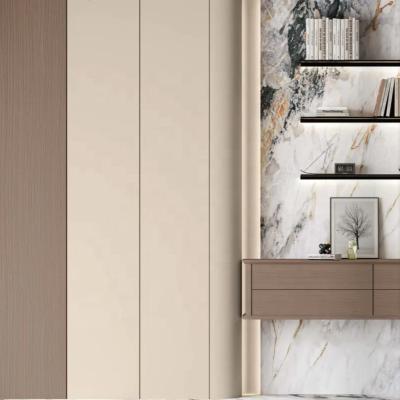 China Custom Wood Home Floor Bookshelf Cabinets to Ceiling Study Room Full Wall Book Cabinets Modern Library Book Storage Cases for sale