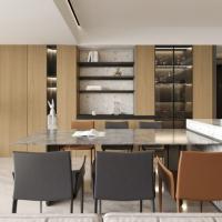 China Minimalism Living Room Storage Cabinet Wood Storage Organization Furniture with Shelves for Home Dining Room Cabinets for sale