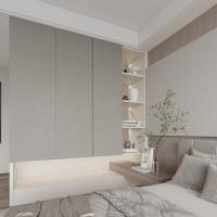 China Luxury Modern Solid Wood Custom Bedroom Wardrobe with Wall Mount Installation and Custom Color Options for sale