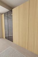 China Modern Luxury Wooden Modular Custom Design Bedroom Wardrobes for Apartment and Hotel Use with Wall Mount Installation for sale