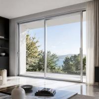 China Modern Chinese Multi-Scene Use Aluminum Frame Glass Sliding Door for Kitchen Hotel Villa-Customized Double Tempered Glass Panels for sale
