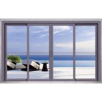 China Multi Panel Aluminum Alloy Sliding Door High Performance Exterior Tempered Glass Modern Bedroom Garden Patio Restaurant Hotel for sale