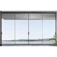 China Multi Panel Aluminum Alloy Sliding Door High Performance Exterior Tempered Glass Modern Bedroom Garden Patio Restaurant Hotel for sale