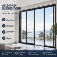 China Modern Interior Bathroom Swinging Sliding Glass Door Aluminum Frame Customized Color Waterproof Minimalist Design for Kitchen for sale