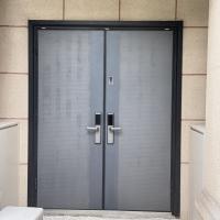 China High Quality Modern Anti-theft Zinc Alloy Fire Rated Entry Door Apartments Villa House Security Front Entrance Thermal Exterior for sale
