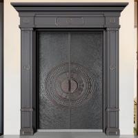 China Heavy Duty Zinc Alloy Anti-Theft Entry Door with Swing Open Style for Villa Apartment Hotel Exterior Thermal Insulation for sale