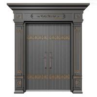 China Heavy Duty Zinc Alloy Anti-Theft Entry Door with Swing Open Style for Villa Apartment Hotel Exterior Thermal Insulation for sale
