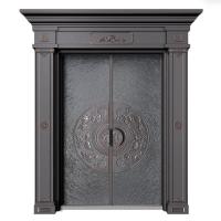 China Heavy Duty Zinc Alloy Anti-Theft Entry Door with Swing Open Style for Villa Apartment Hotel Exterior Thermal Insulation for sale