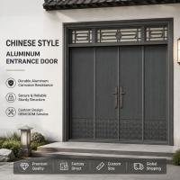 China Modern Design Steel Security Entry Door Fire Rated Anti-Theft Customized Color Powder Coated Finish for Apartment Exterior Use for sale