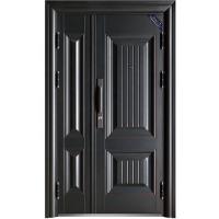 China Modern Design Steel Security Entry Door Fire Rated Anti-Theft Customized Color Powder Coated Finish for Apartment Exterior Use for sale