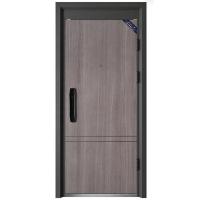 China Durable Modern Steel Entry Front Door Customized Color Easy Installation Security Anti-theft Features Exterior Villa Use for sale