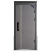 China Durable Modern Steel Entry Front Door Customized Color Easy Installation Security Anti-theft Features Exterior Villa Use for sale