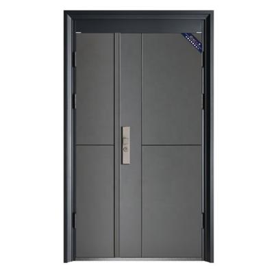 China Entry Safety Steel Door for Villa Modern House Front Customized Color Anti-Theft Security Door with 3-Year Warranty for sale