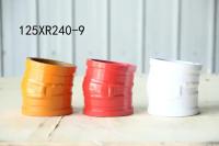 China Wear Resistance Sany Concrete Pump Parts Delivery Pipe Double Layer 125XR240-9 for sale