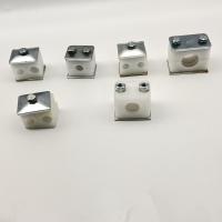 China ODM Hydraulic Stainless Steel Concrete Pump Pipe Clamp With Three Holes for sale
