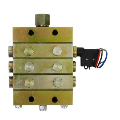 China Custom Progressive Lubrication System Distributor For Sany Pump Truck for sale