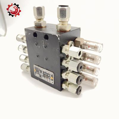China 8JPQ-M 0.15/66DC Distributor Grease Distribution Valve Customizable For Concrete Mixer And Pump Truck for sale